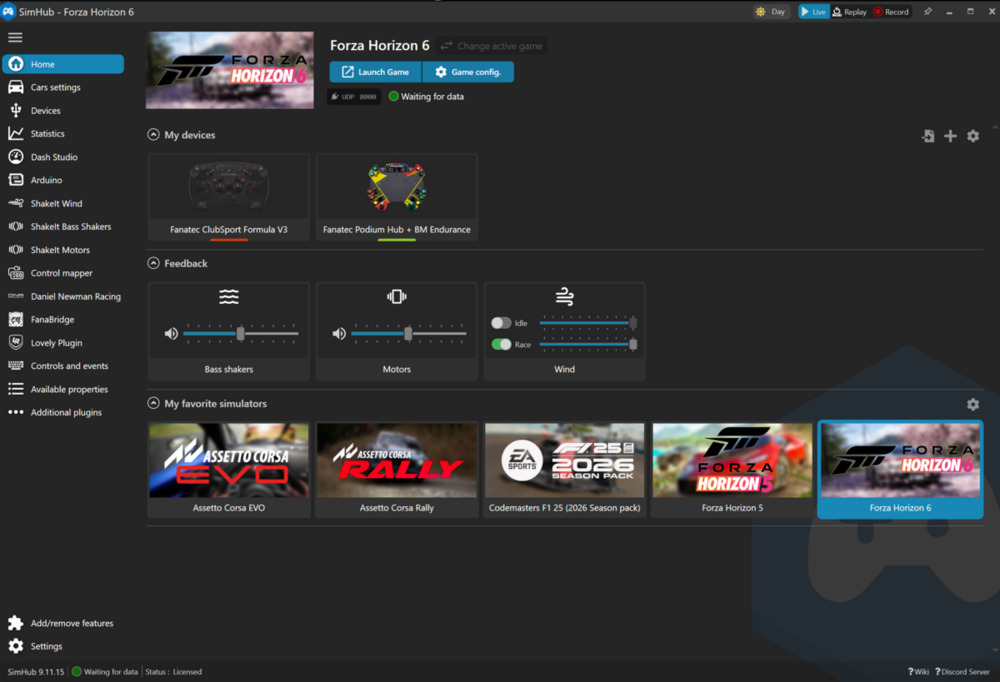 Fanatec DD+ + SimHub LED Telemetry Guide for Formula V3 & Podium ...