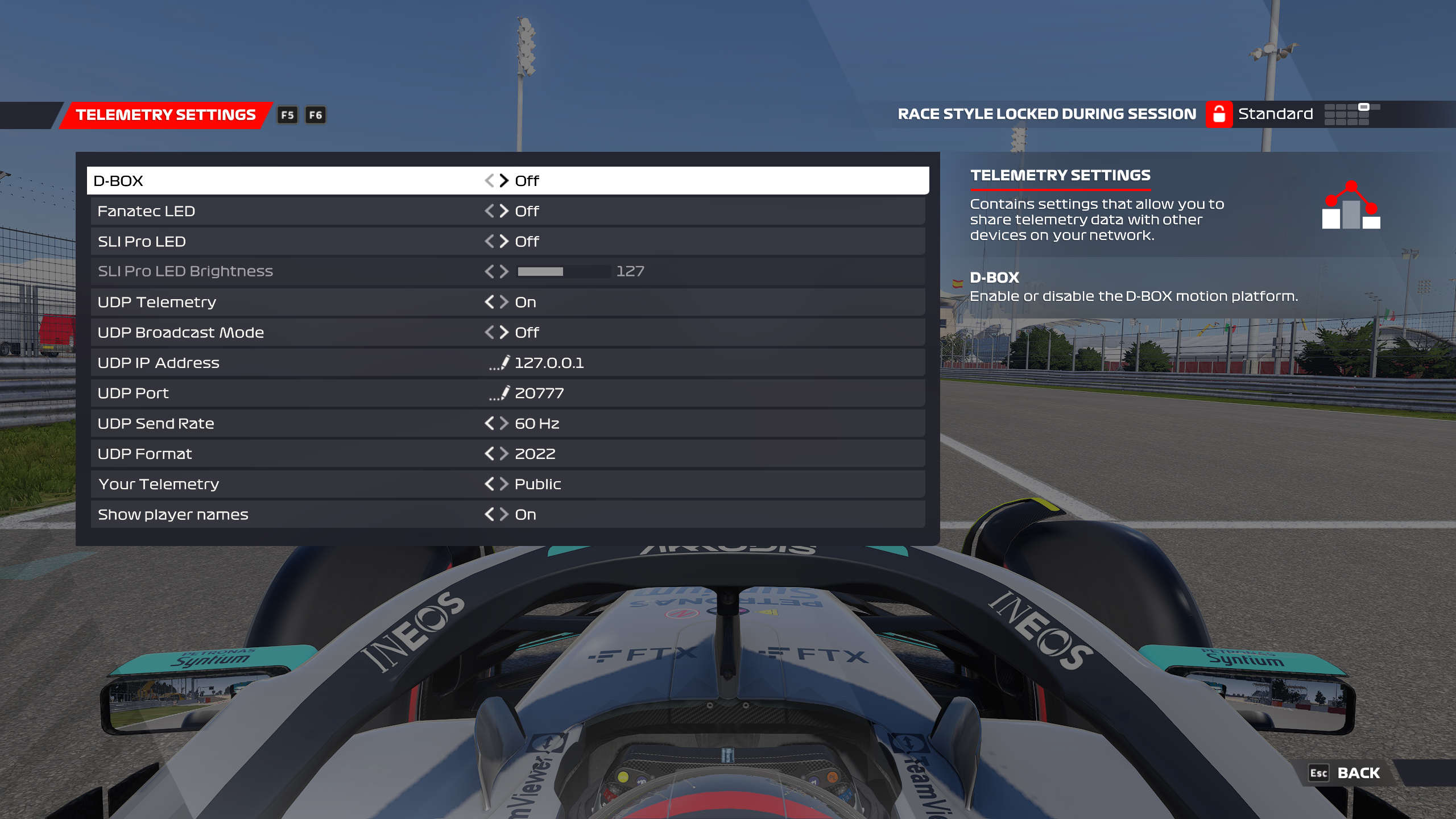 SOLVED: Fanalab: Telemetry is uninitialized for F1 22 - F1 20xx ...