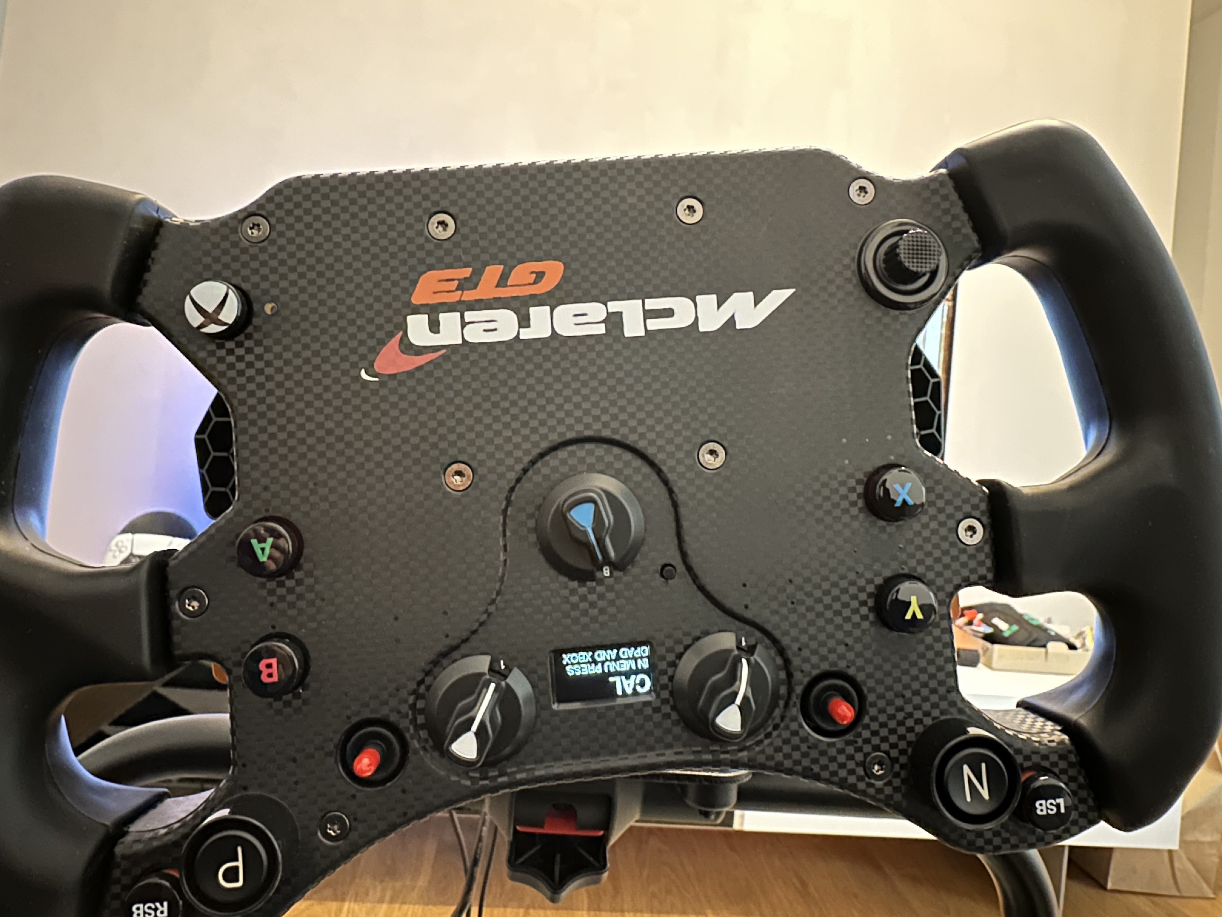McLaren GT3 v2 on DD+ upside down? - Wheel Bases (and Racing Wheels ...