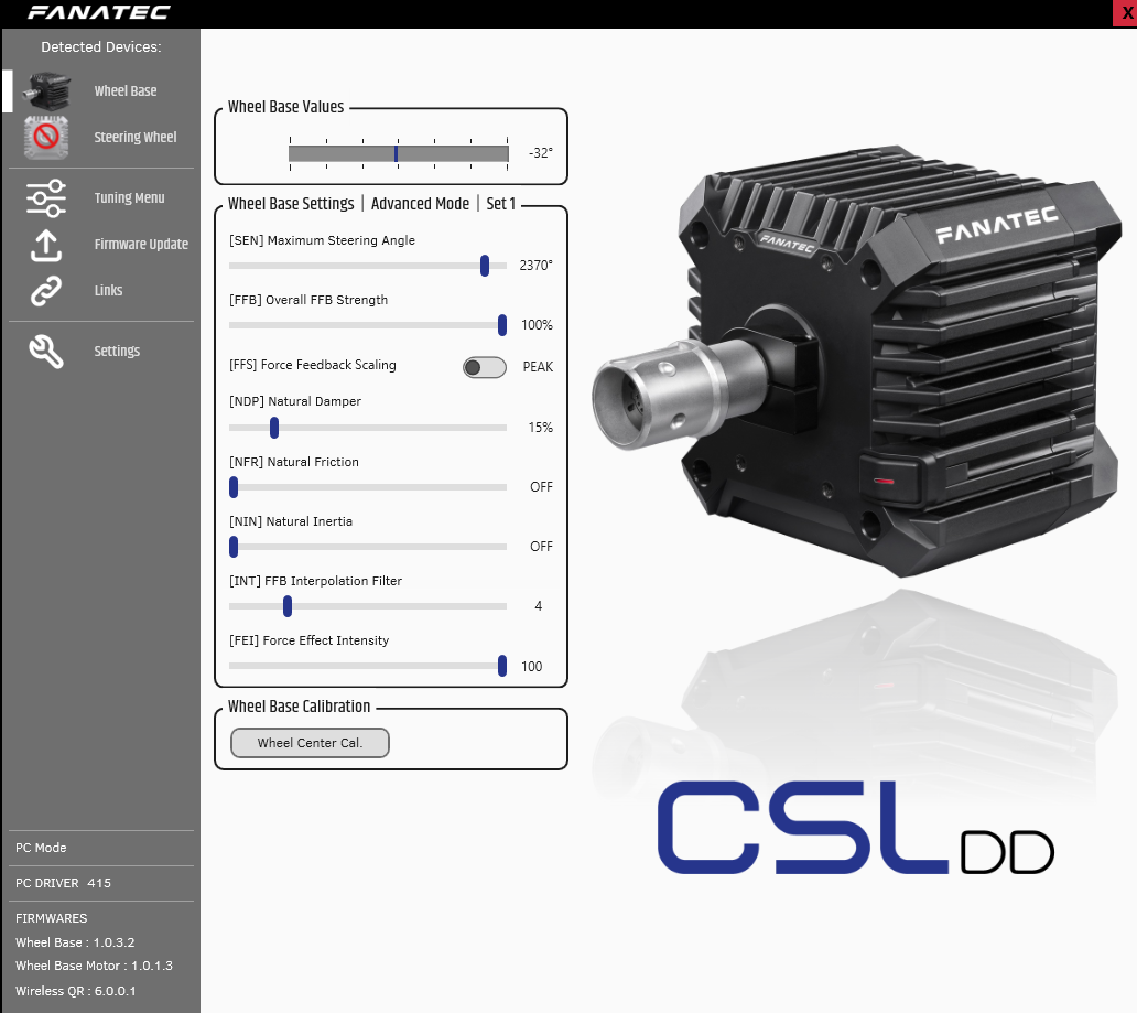 [Solved] CSL DD no ffb - Wheel Bases (and Racing Wheels) - Fanatec ...