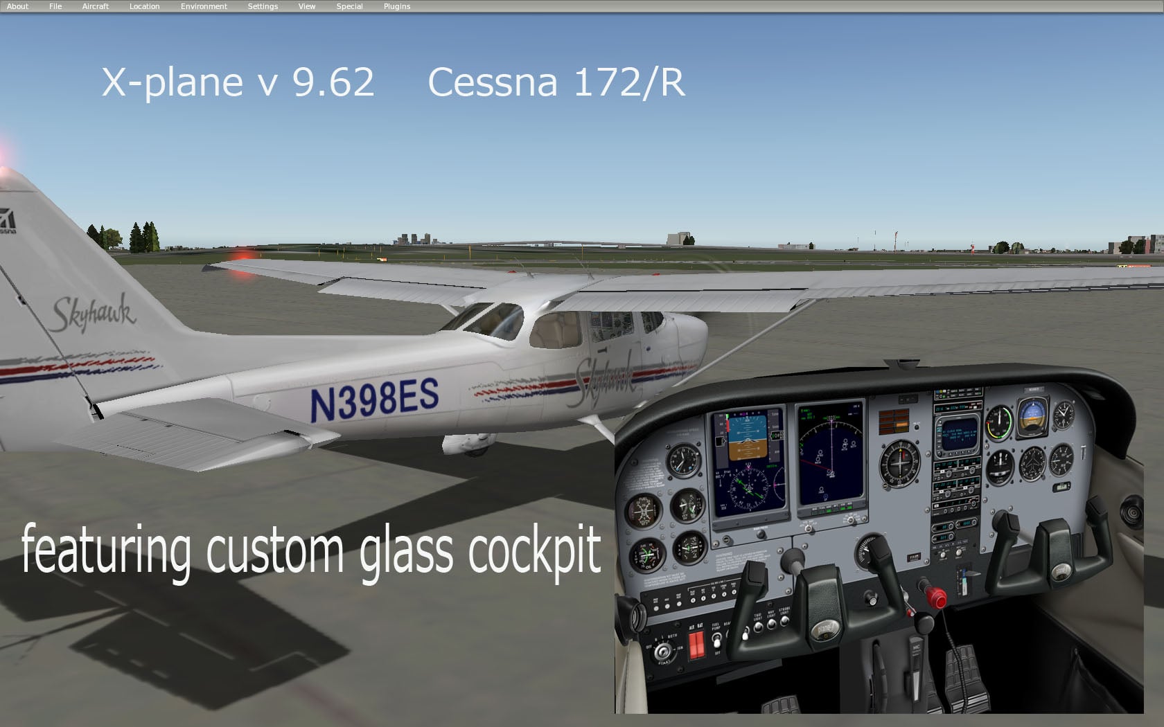 Cessna 172 glass cockpit - Civilian Fixed-Wing Light Aircraft 1946 and ...