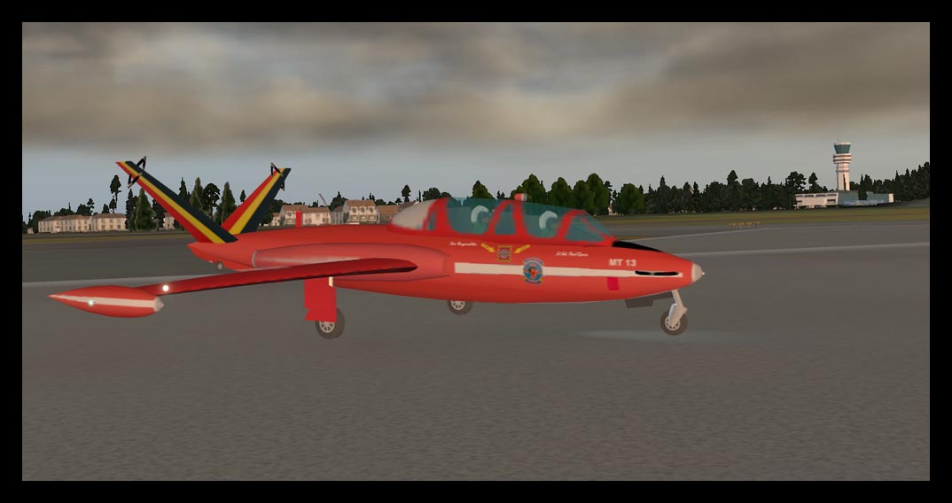 Fouga Magister "Red Devils" - Military Fixed-Wing 1946 and after - X ...