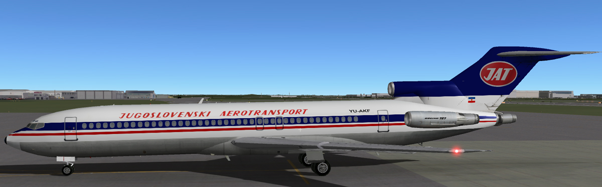 Yugoslav Airlines B727 livery - Aircraft Skins - Liveries - X-Plane.Org ...