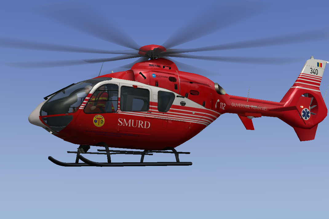 EC135 SMURD - Aircraft Skins - Liveries - X-Plane.Org Forum