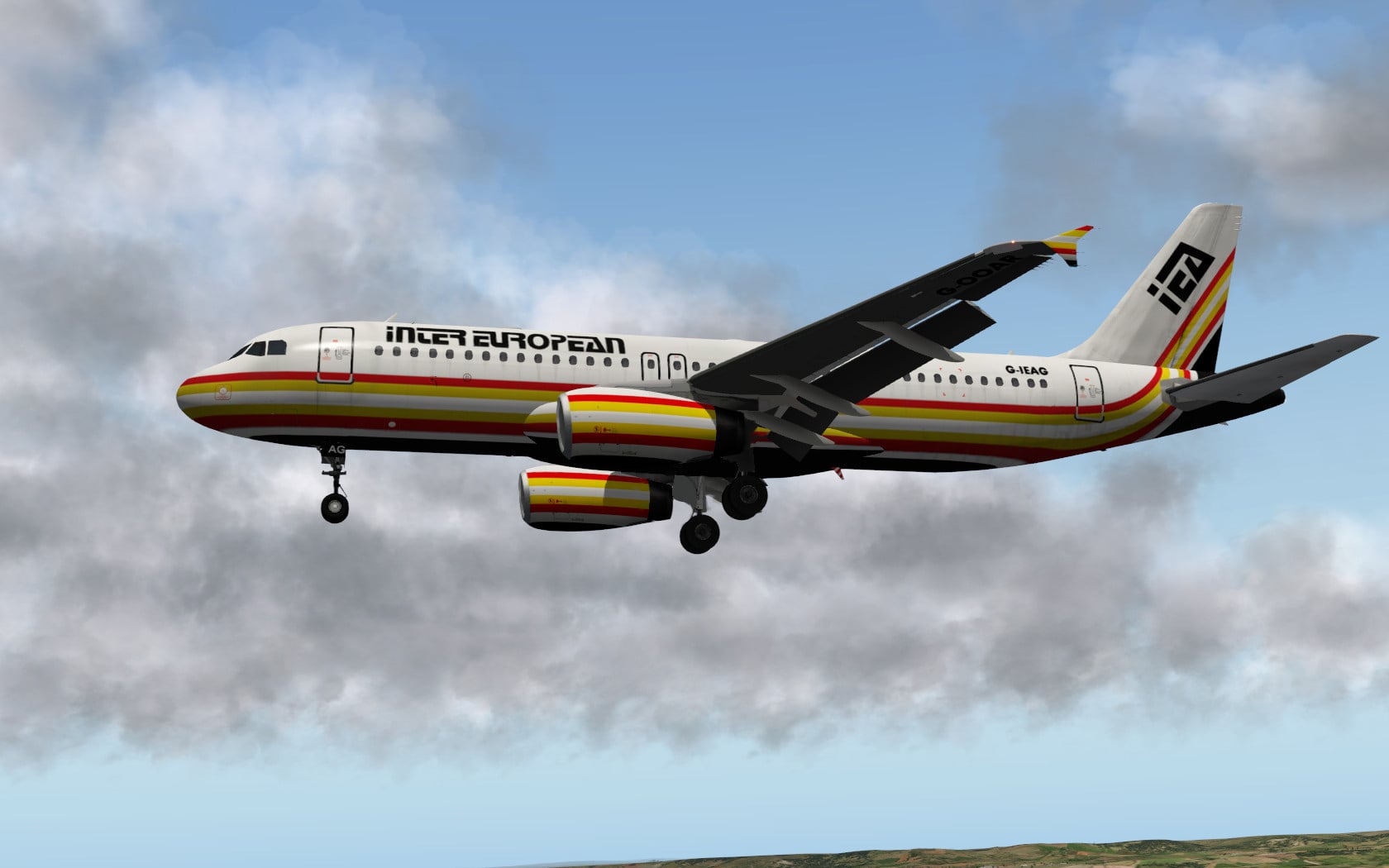 QPAC A320 Inter European Airways - Aircraft Skins - Liveries - X-Plane ...