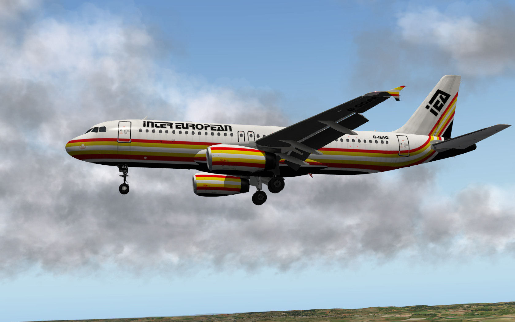 QPAC A320 Inter European Airways - Aircraft Skins - Liveries - X-Plane ...