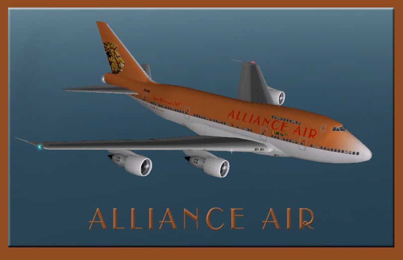 Alliance Air Livery for 747SP - Aircraft Skins - Liveries - X-Plane.Org ...