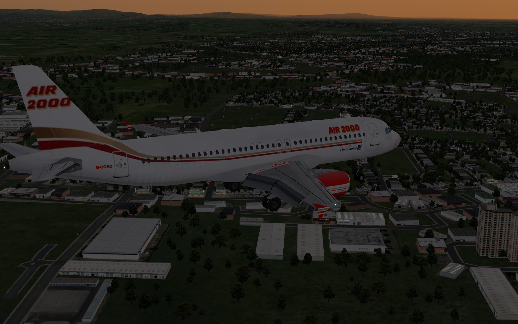 QPAC A320 Air 2000 1990-2000 - Aircraft Skins - Liveries - X-Plane.Org ...