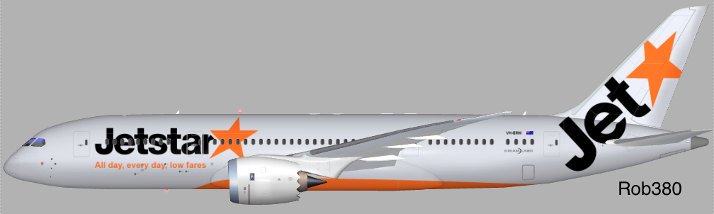 JetStar 787 Livery for Heinz's Dreamliner - Aircraft Skins - Liveries ...