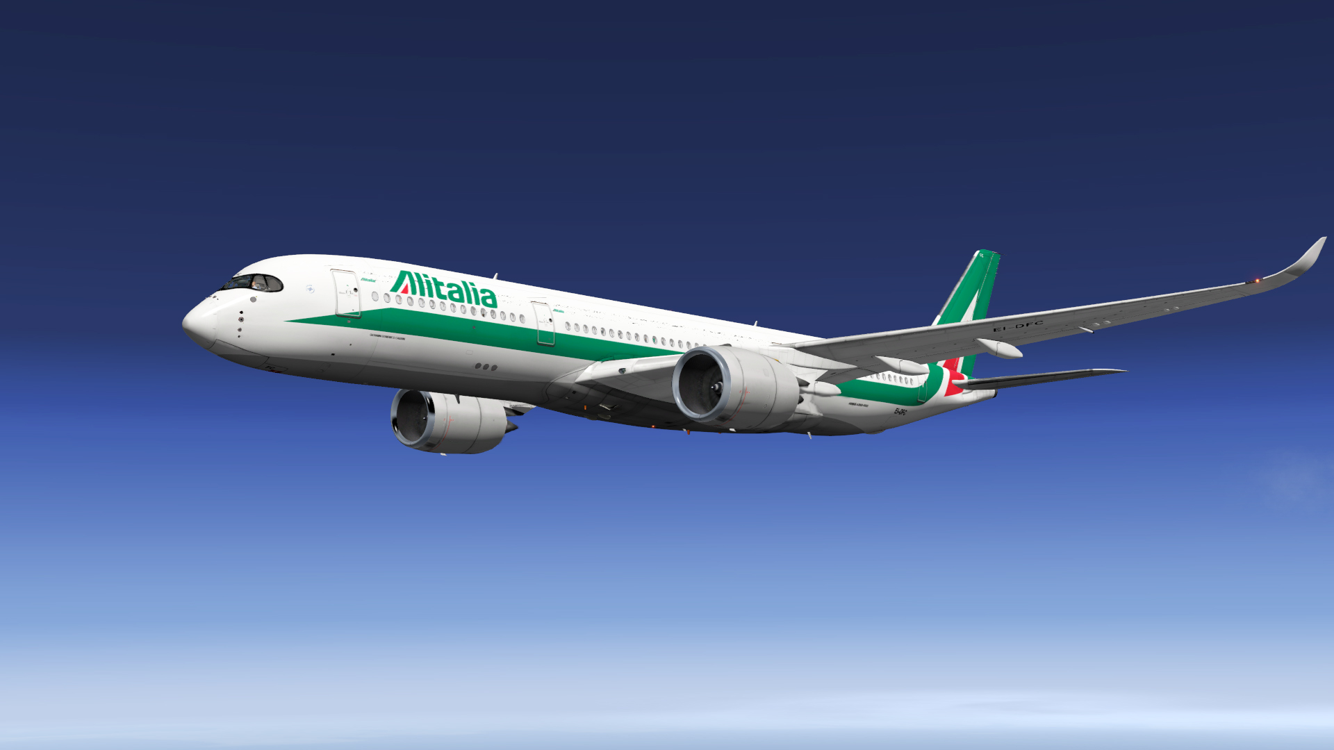 Alitalia Airbus A350-900 - Aircraft Skins - Liveries - X-Plane.Org Forum