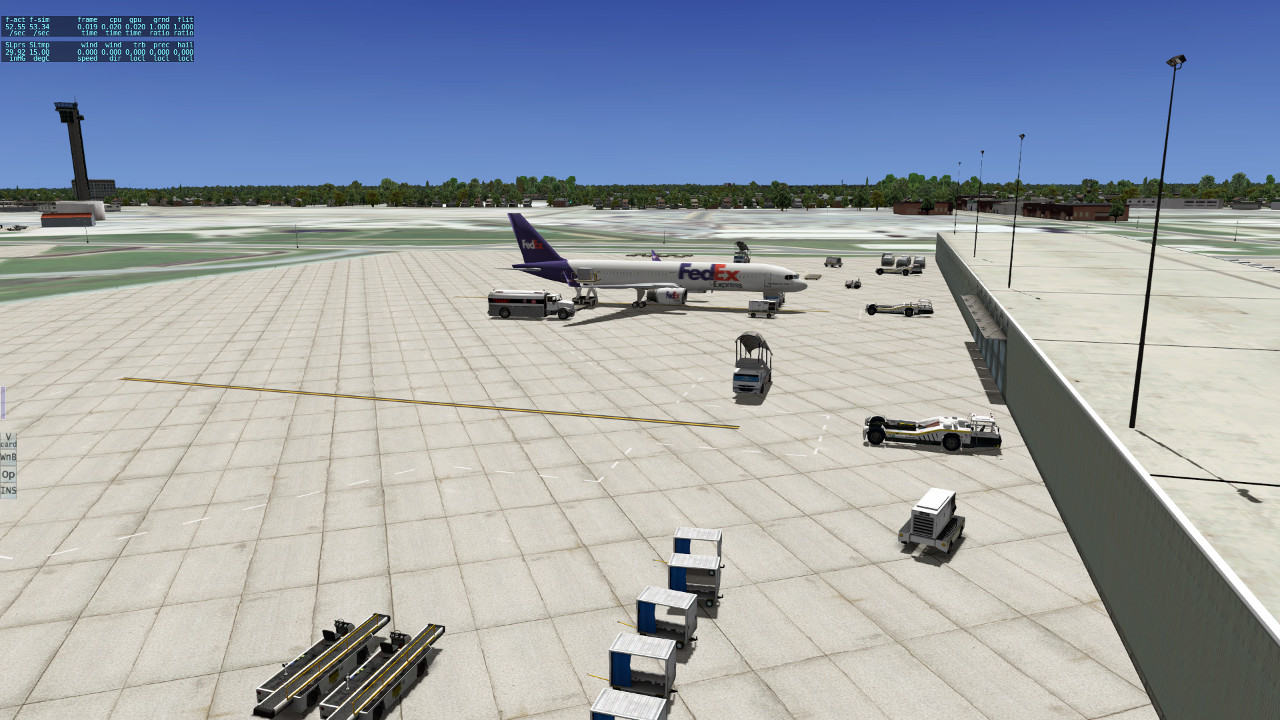 KMSY Louis Armstrong New Orleans International Airport - Scenery ...