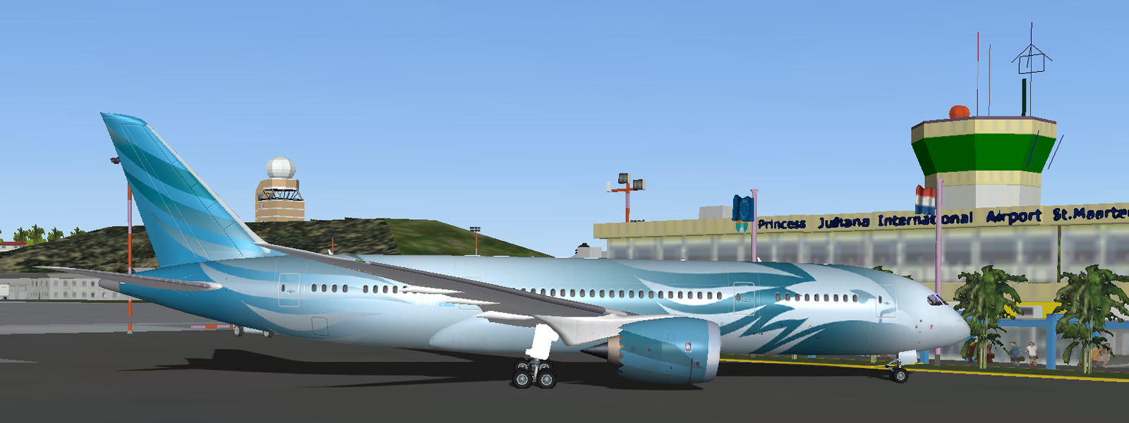 B787 Falcon livery (fictional) - Aircraft Skins - Liveries - X-Plane ...