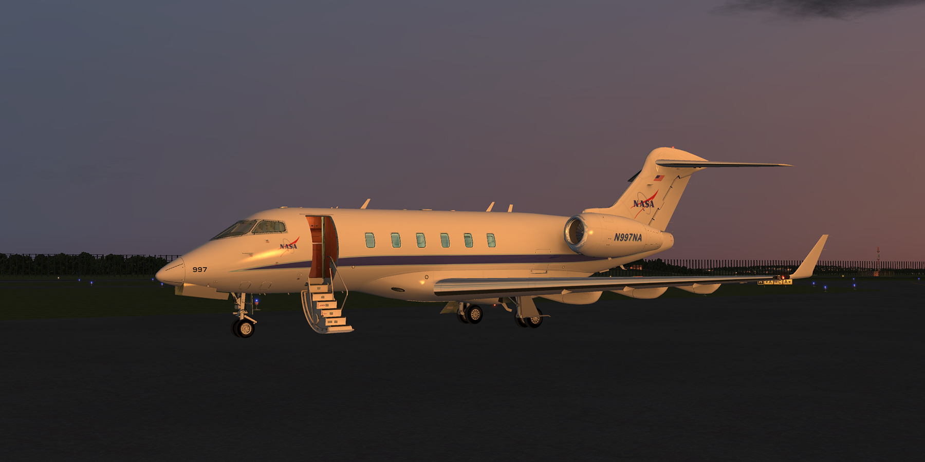 NASA Livery for DDenn's Challenger 300 - Challenger 300 skins - X-Plane ...