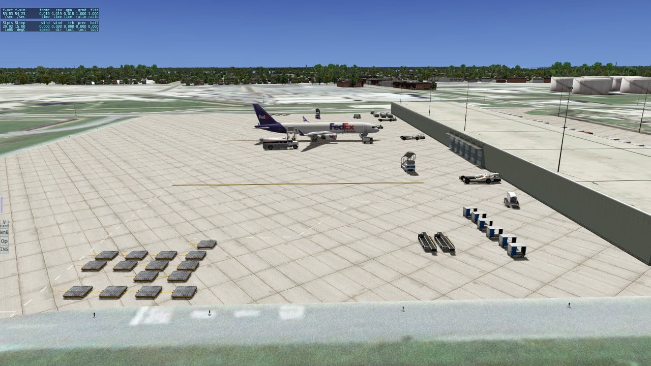 KMSY Louis Armstrong New Orleans International Airport - Scenery ...