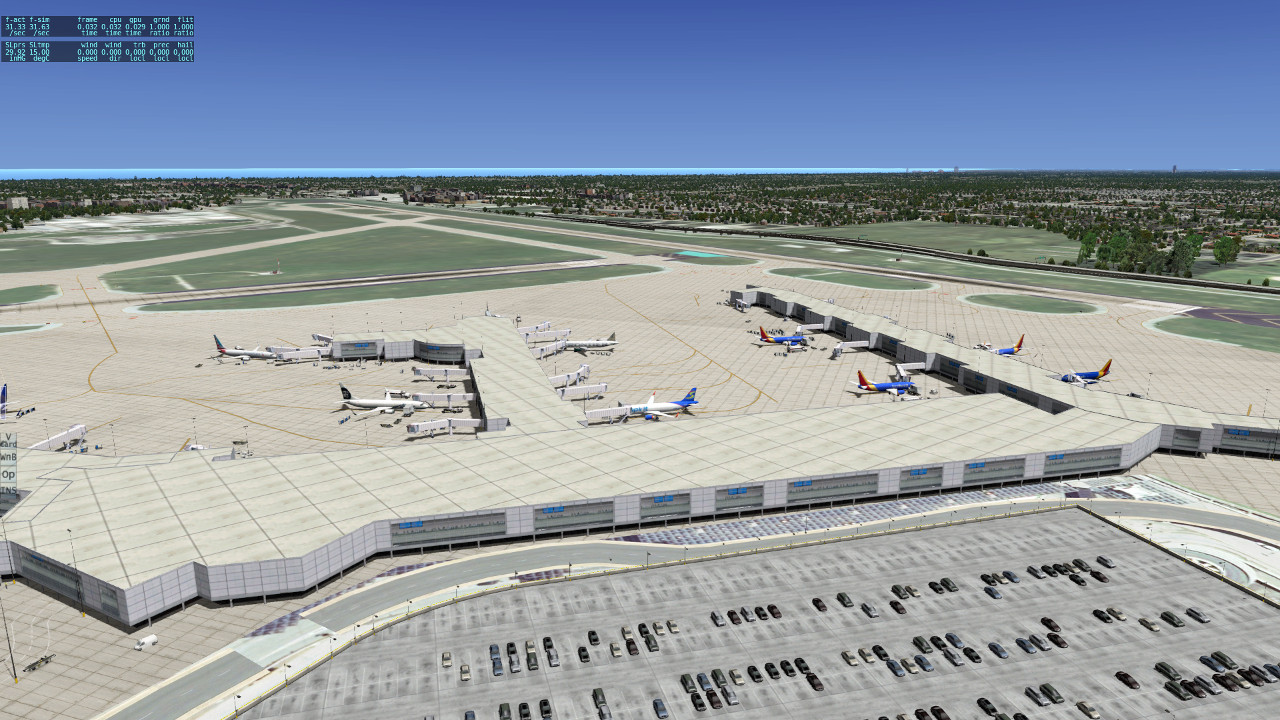 KMSY Louis Armstrong New Orleans International Airport - Scenery ...