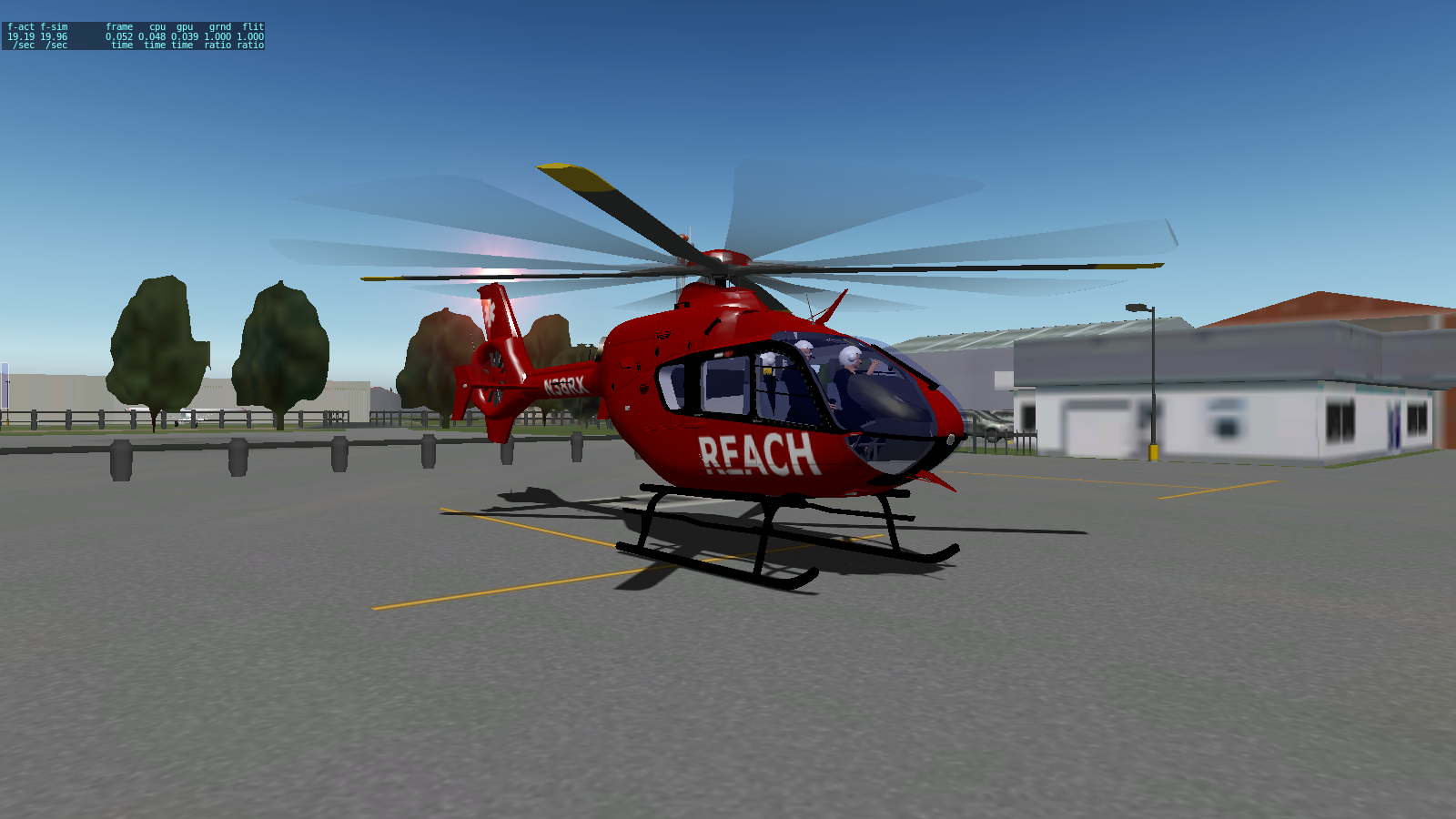 EC 135 - REACH Air Medical Services - Aircraft Skins - Liveries - X ...