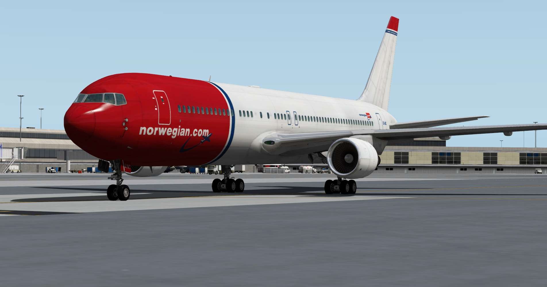 Flight Factor 767-300 Norwegian Air Shuttle - Aircraft Skins - Liveries ...