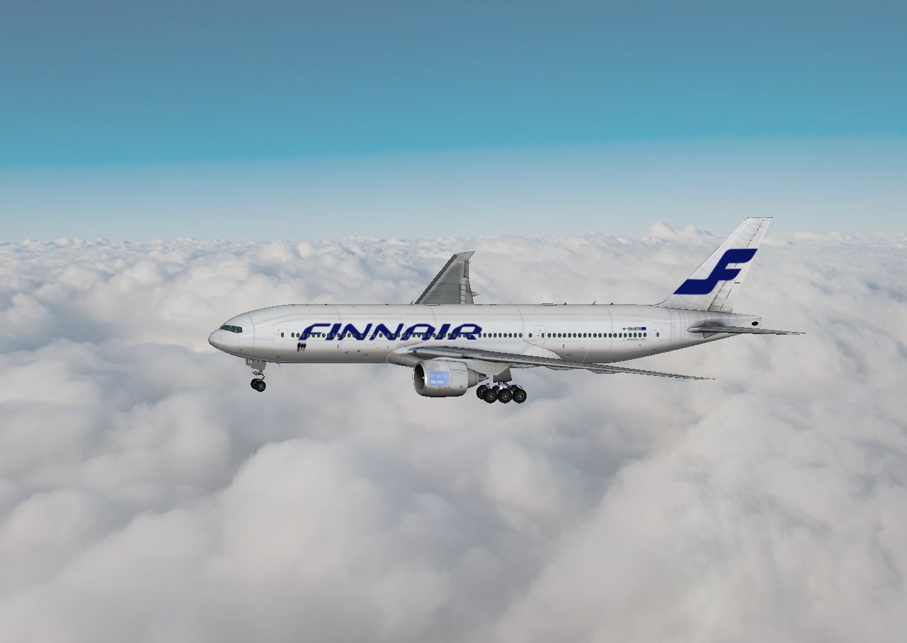 FF 777-200 Finnair - Aircraft Skins - Liveries - X-Plane.Org Forum