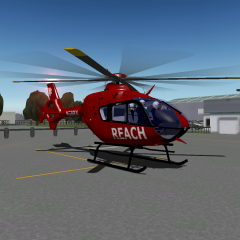 EC 135 - REACH Air Medical Services - Aircraft Skins - Liveries - X ...