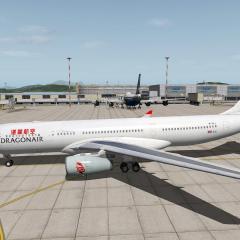 Dragonair Livery x2 for JARdesign A330 - Other Payware Aircraft - X ...