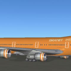 Collection of Braniff 747 Liveries - Aircraft Skins - Liveries - X ...