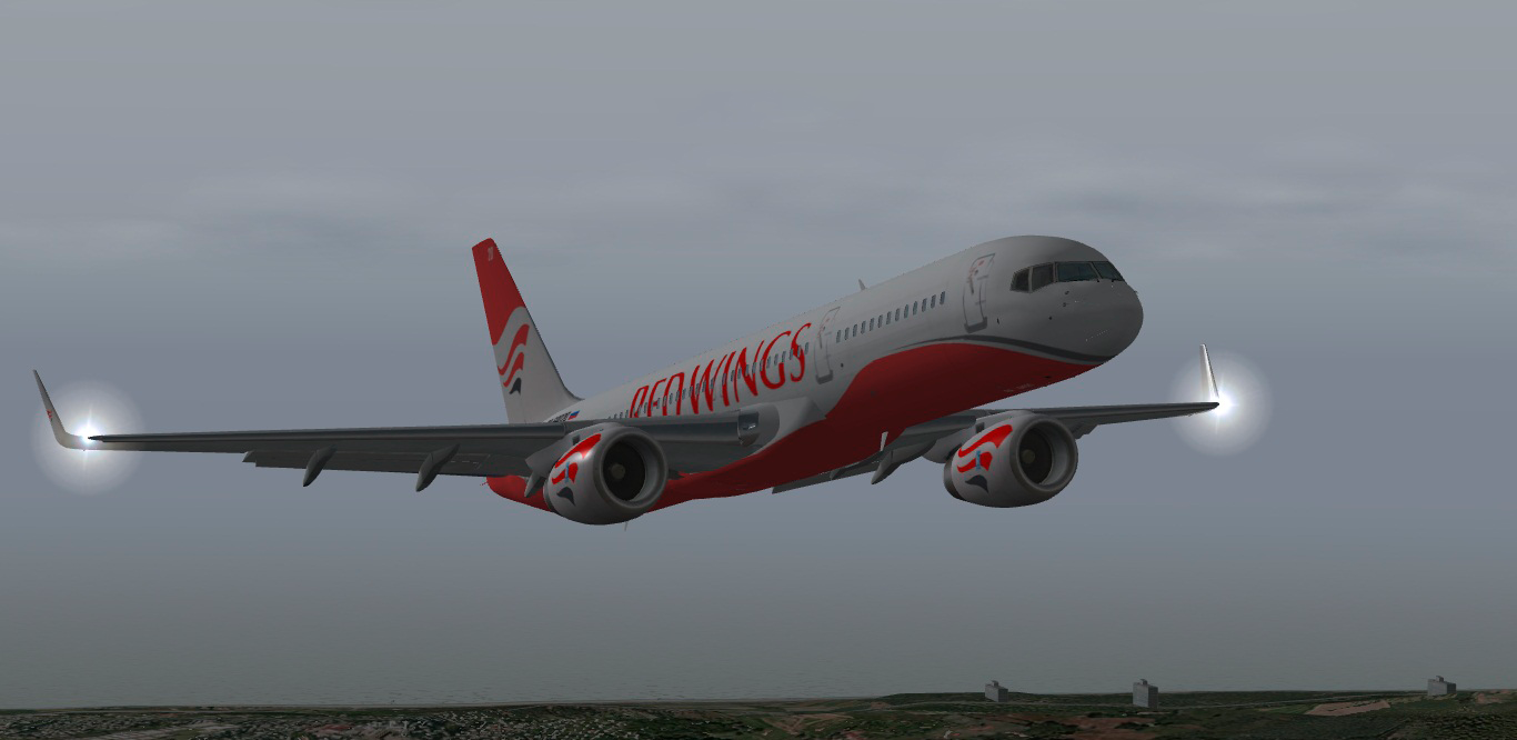 Red Wings livery for Boeing 757-200 RR_WL - Aircraft Skins - Liveries ...
