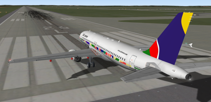 Air 2000 livery for A320 QPAC - Aircraft Skins - Liveries - X-Plane.Org ...