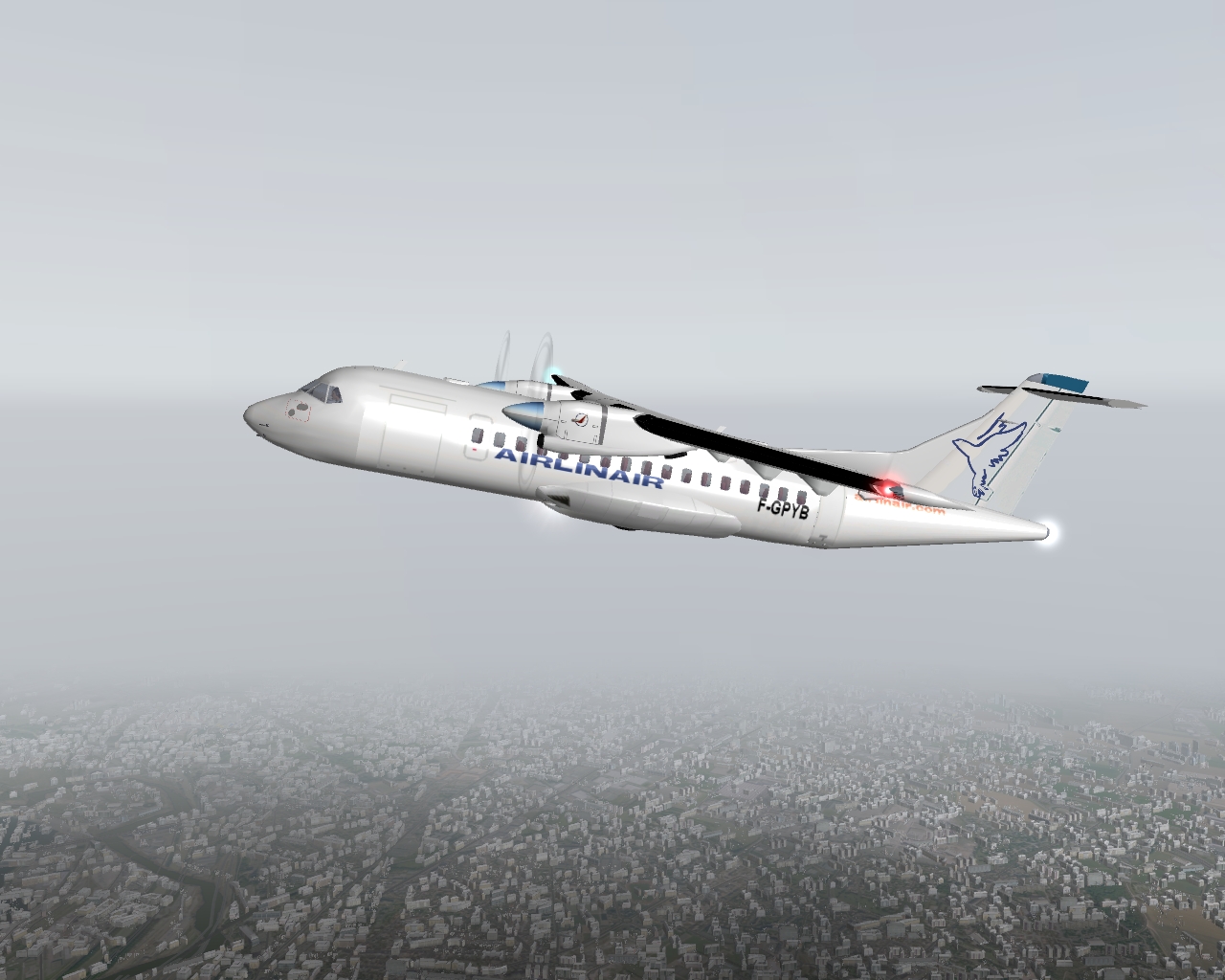 Airlinair ATR 42-500 livery - Aircraft Skins - Liveries - X-Plane.Org Forum