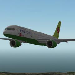 S7 - Member of One World livery for Boeing 757-200 - Aircraft Skins ...