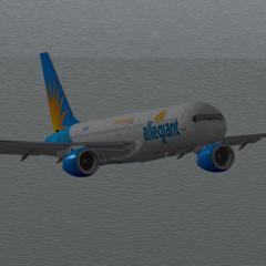 Allegiant airlines livery for Boeing 757-200 RR_WL - Aircraft Skins ...