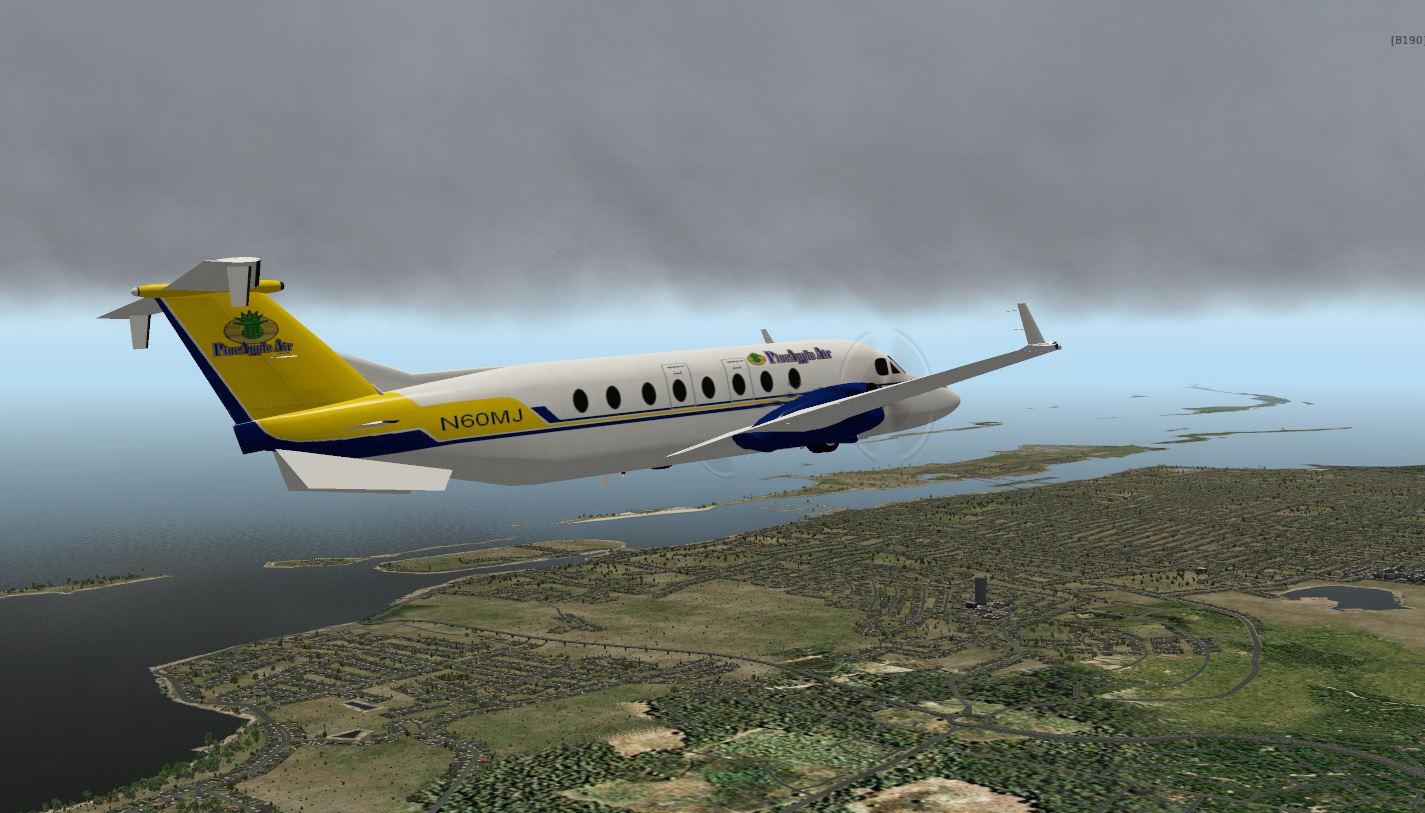 TPF B1900D PineApple Air - Aircraft Skins - Liveries - X-Plane.Org Forum