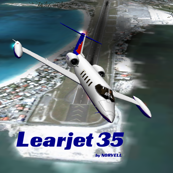Learjet 35 - Civilian Fixed-Wing Heavy Metal 1946 and later - X-Plane ...