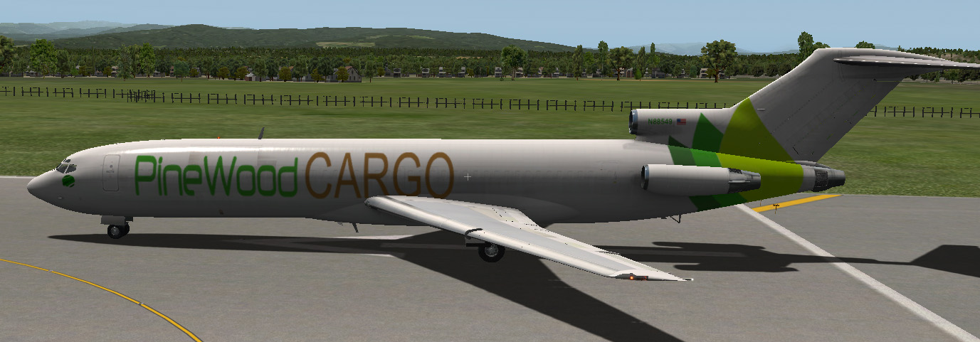 Pinewood Cargo Livery for Payware B727 - Aircraft Skins - Liveries - X ...