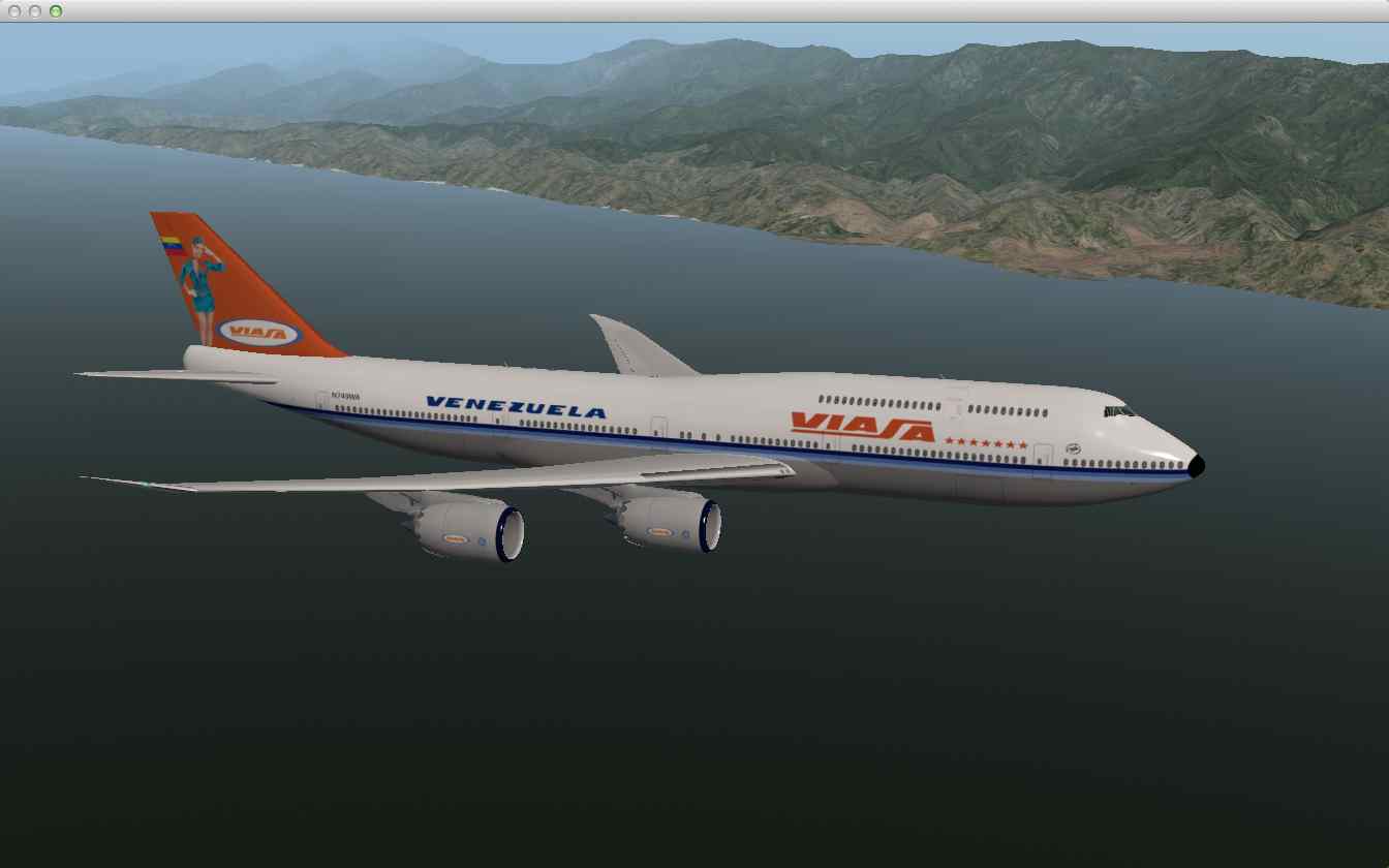 Viasa 747-8i Livery (Vintage) - Aircraft Skins - Liveries - X-Plane.Org ...