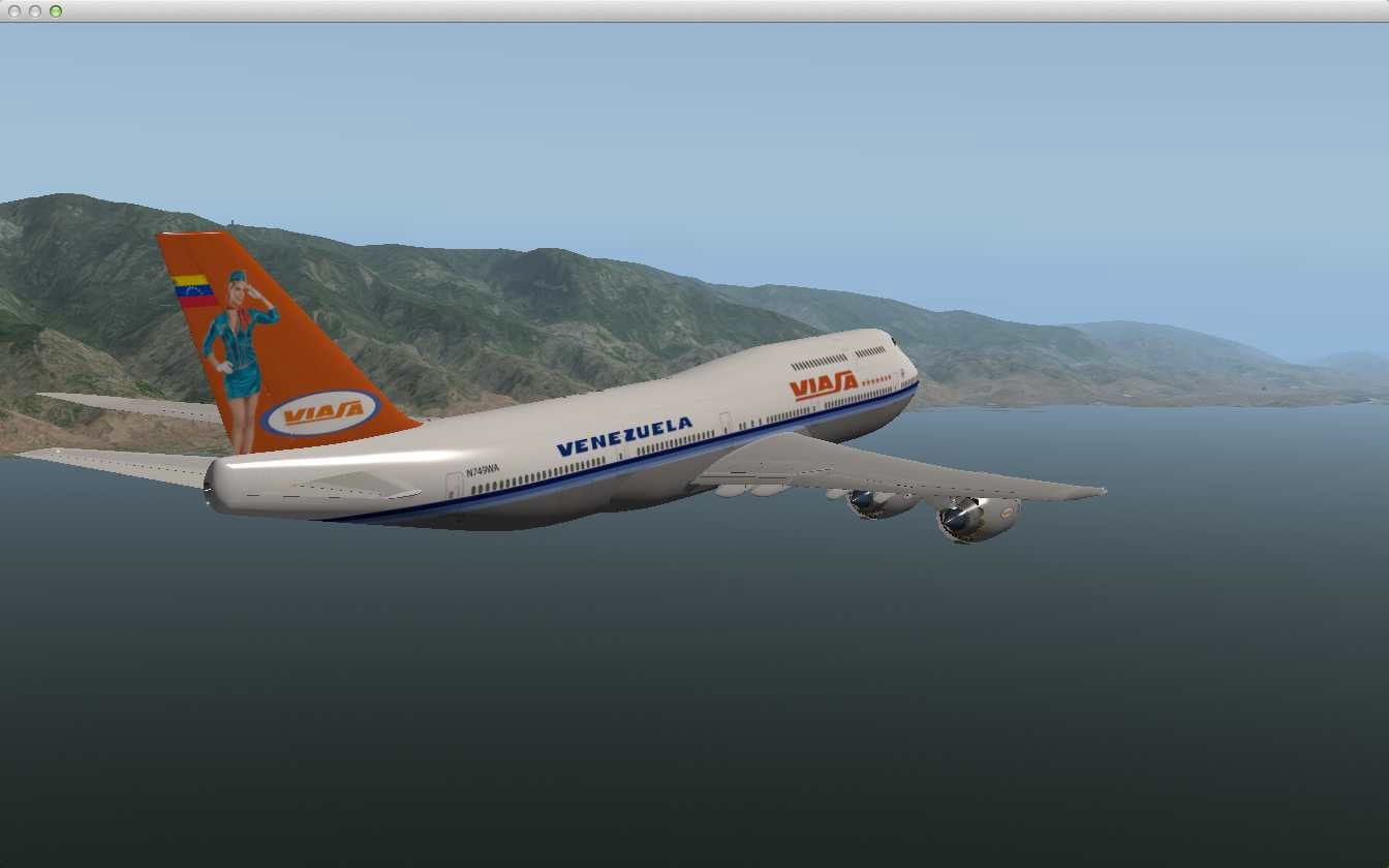 Viasa 747-8i Livery (Vintage) - Aircraft Skins - Liveries - X-Plane.Org ...