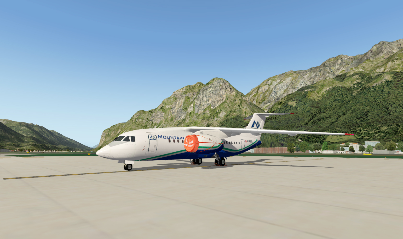 Mountain Air VA Antonov148 - Aircraft Skins - Liveries - X-Plane.Org Forum