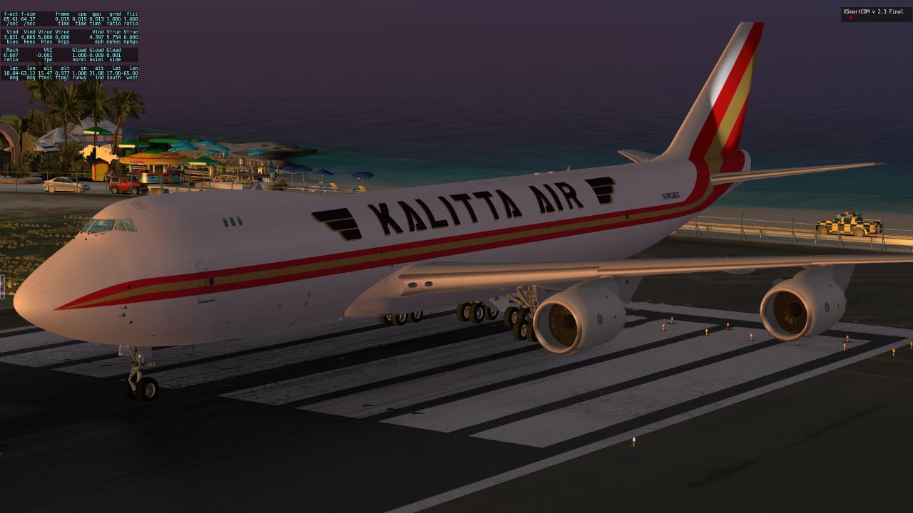 Kalitta Air Boeing 747-8 Freighter Advanced - Aircraft Skins - Liveries ...