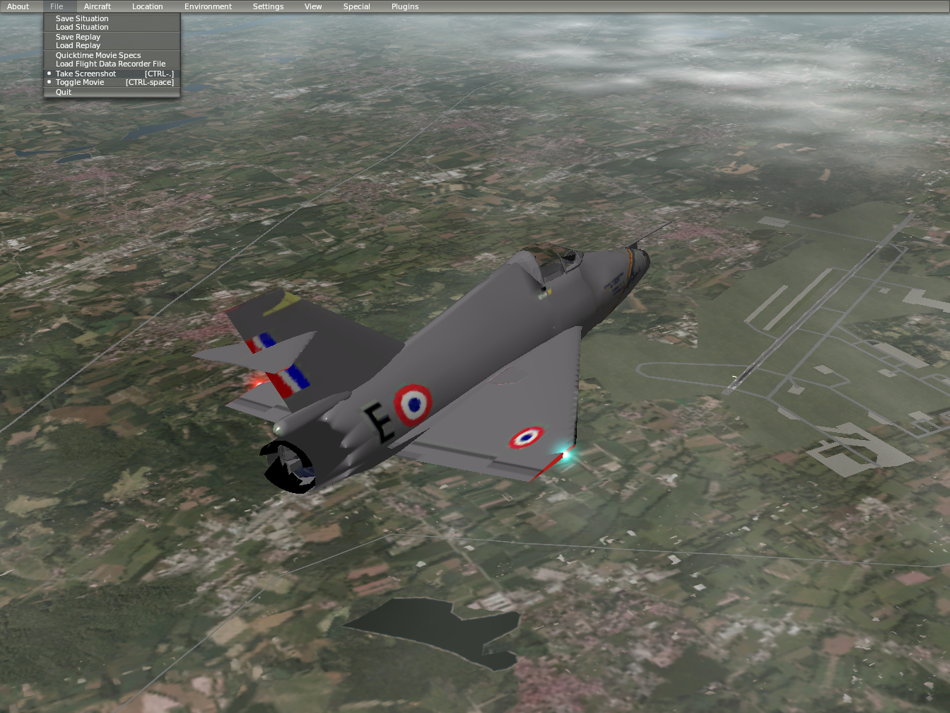 Nord 1405 Gerfaut II - Military Fixed-Wing 1946 and after - X-Plane.Org ...