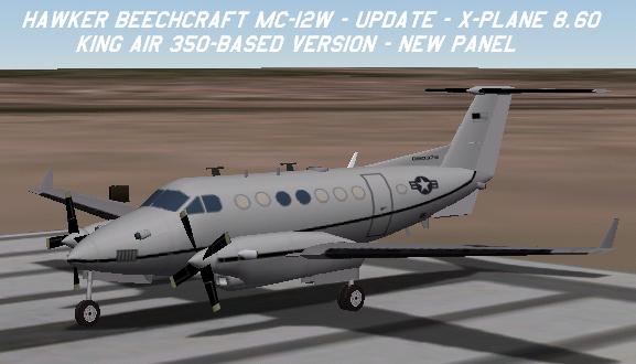 Hawker Beechcraft MC-12W Liberty Project Aircraft (8.60) - V8 Military ...