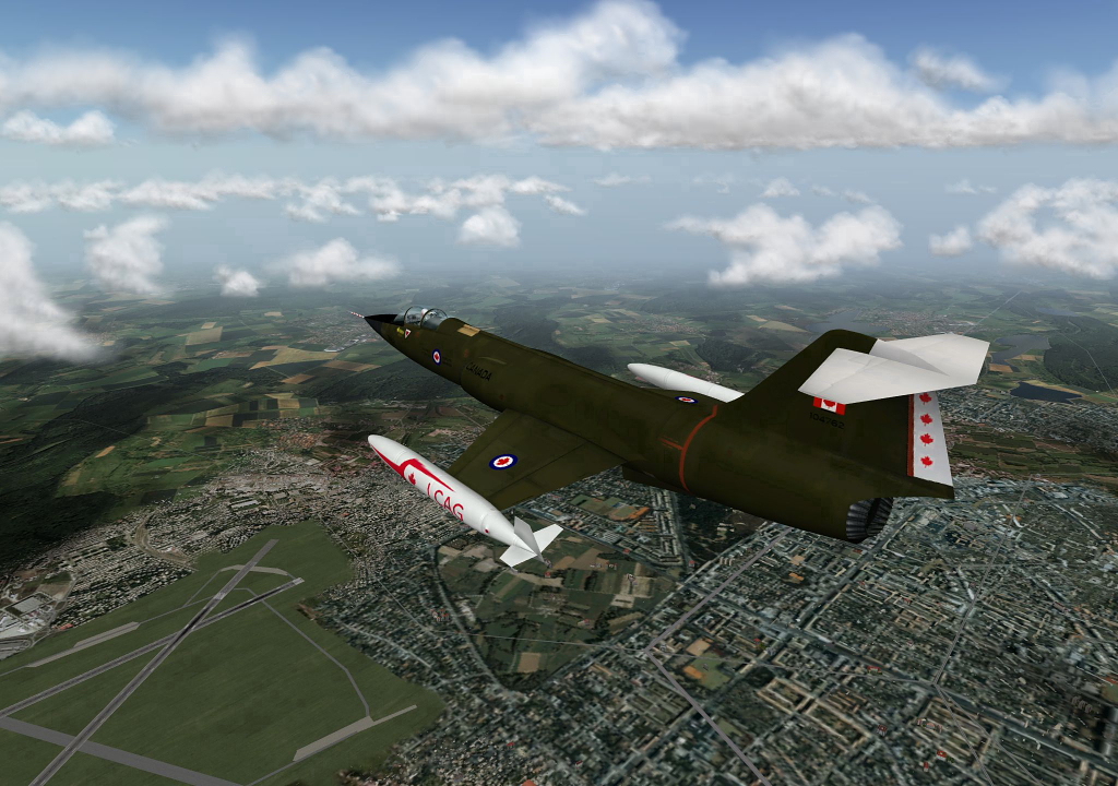 CF-104G 104762 "1 CAG" RCAF - Aircraft Skins - Liveries - X-Plane.Org Forum