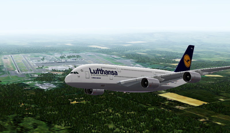 LUFTHANSA LIVERY FOR A380-800 TRENT 900 - Aircraft Skins - Liveries - X ...