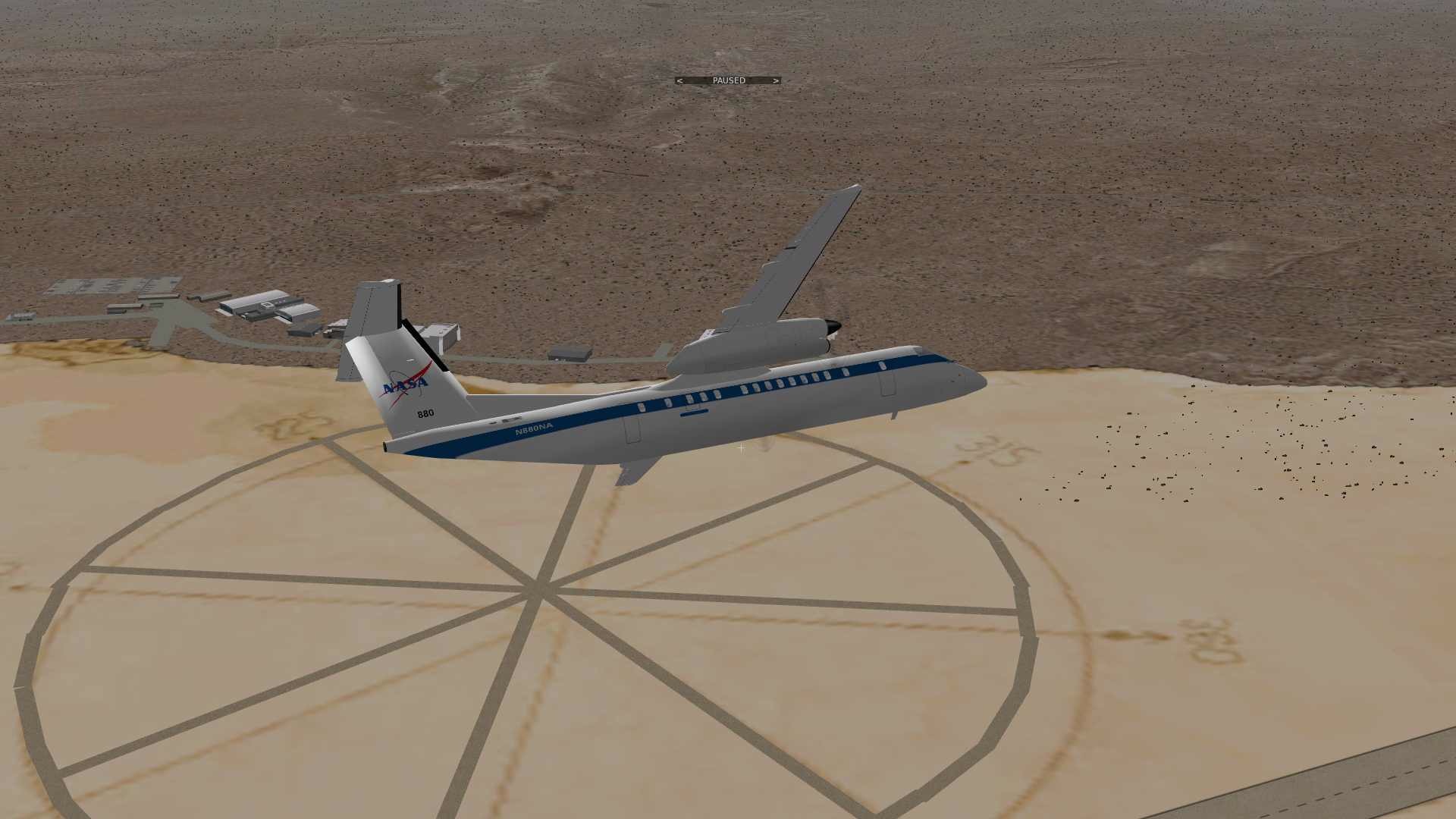 Fictional NASA Livery for Riviere's DHC8-300 - Aircraft Skins ...