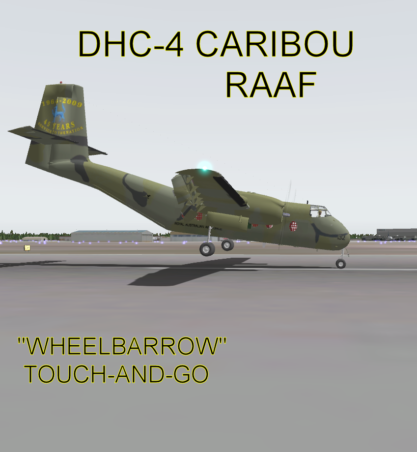 DHC-4 /Caribou RAAF - Military Fixed-Wing 1946 and after - X-Plane.Org ...