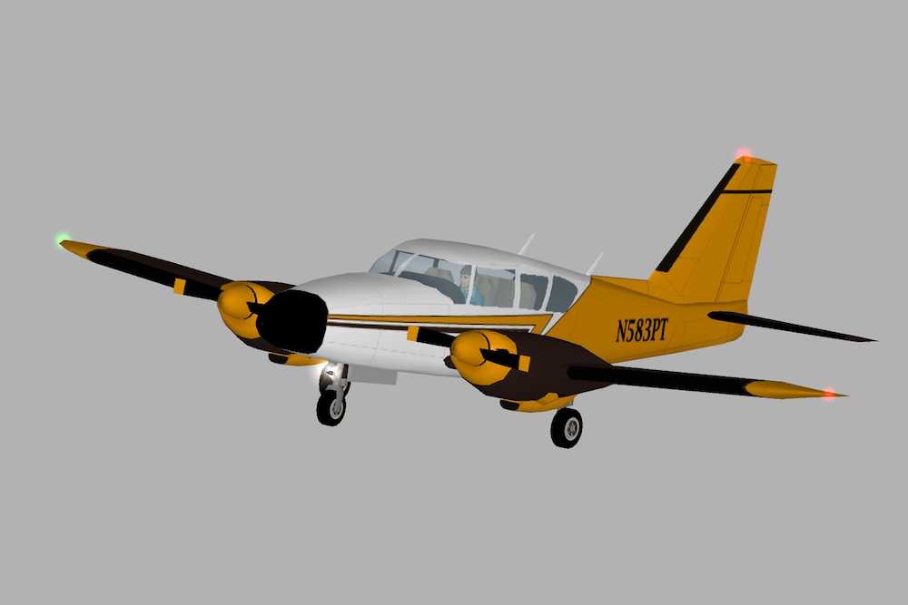 Piper Aztec Papa Tango Repaint - Aircraft Skins - Liveries - X-Plane ...