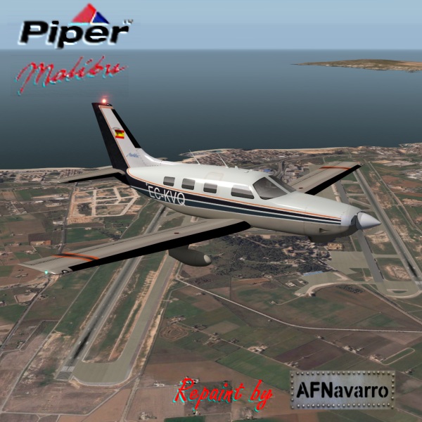 Piper Malibu PA-46-310P EC-KVQ livery - Aircraft Skins - Liveries - X ...