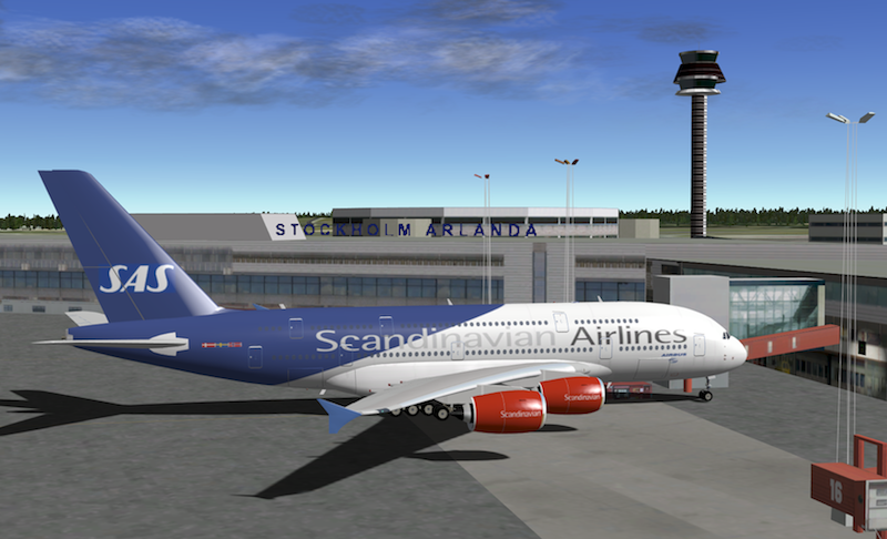 SAS A380-800 livery/Fictional - Aircraft Skins - Liveries - X-Plane.Org ...