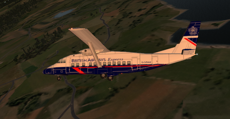 Shorts SD360 Livery - British Airways Express - Aircraft Skins ...