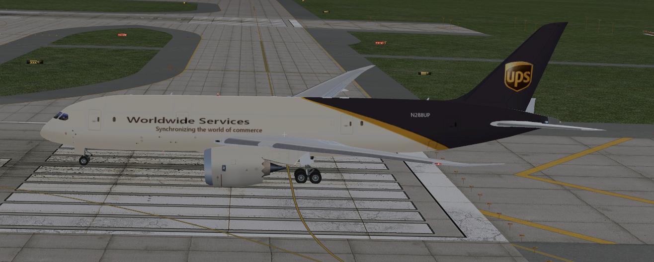 UPS Cargo-B787 Dreamline Skin - Aircraft Skins - Liveries - X-Plane.Org ...
