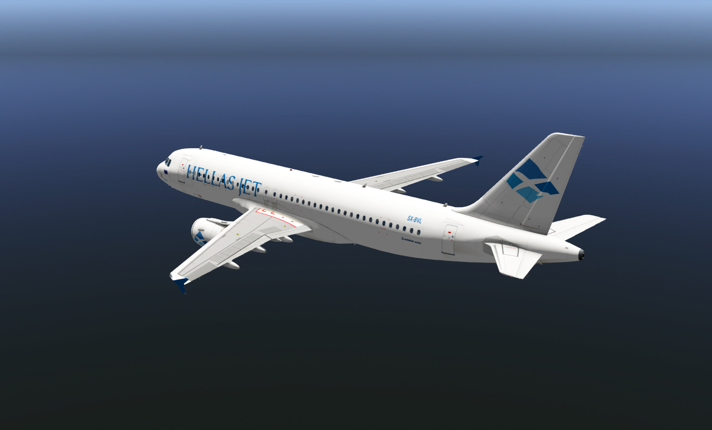 Hellas Jet - JARDesign a320 neo - Aircraft Skins - Liveries - X-Plane ...