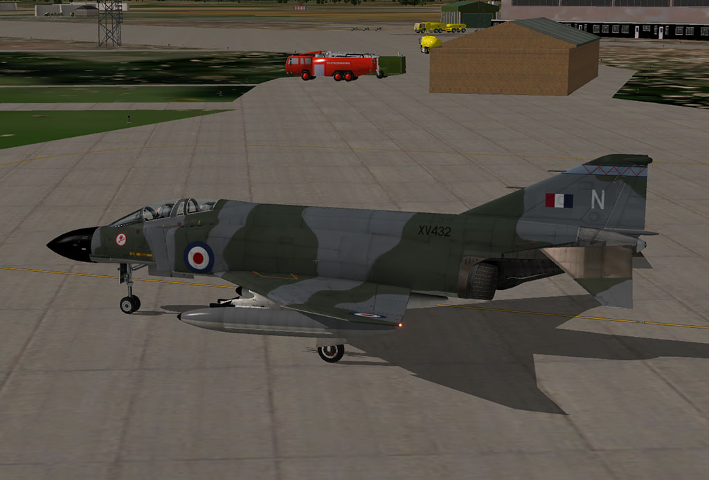 RAF 6 Squadron livery for F-4 Phantom - Aircraft Skins - Liveries - X ...